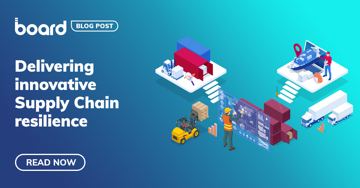 Delivering innovative Supply Chain resilience